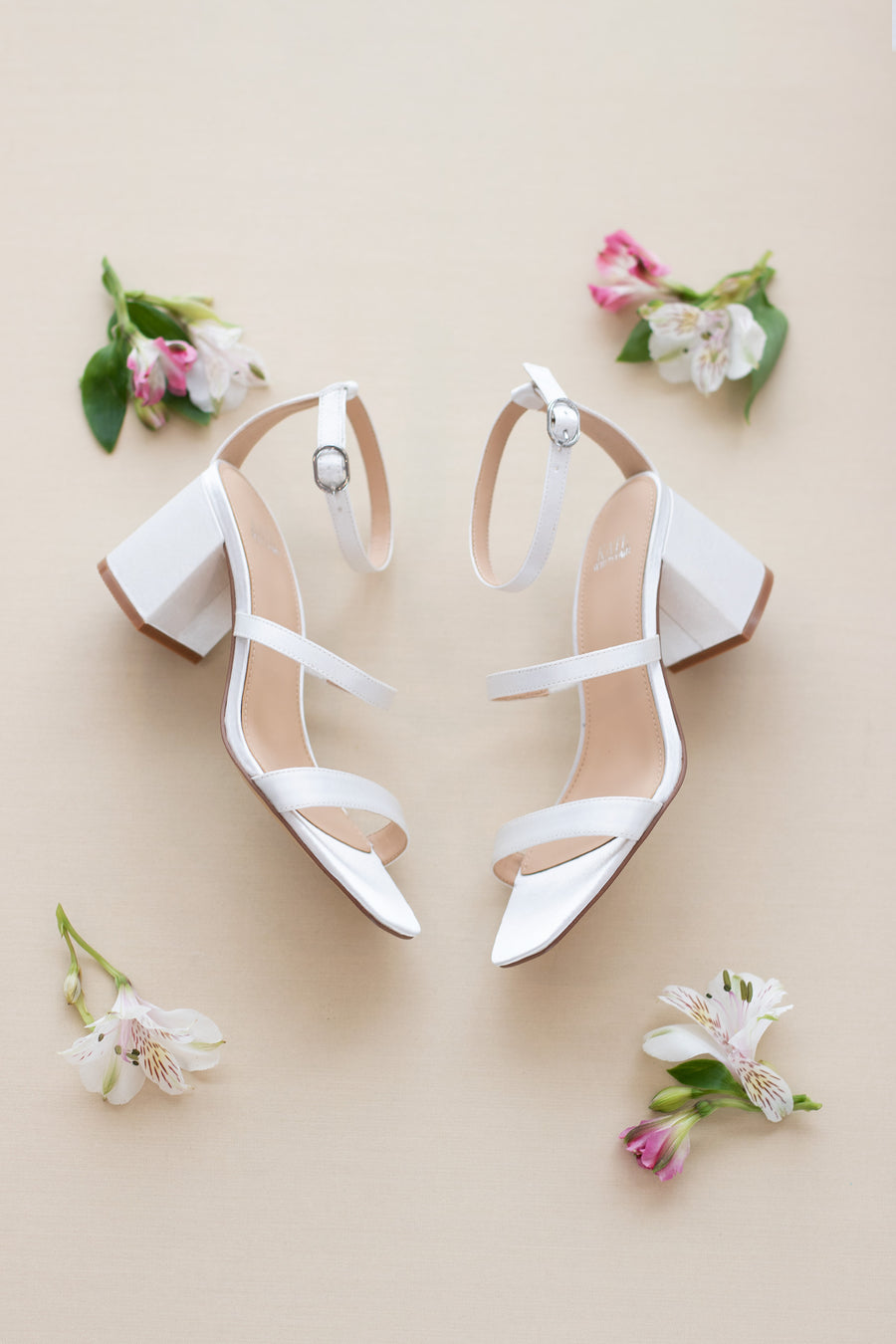 Kate Whitcomb Wedding Block Heels | Paytona Ivory| Comfortable Shoes ...